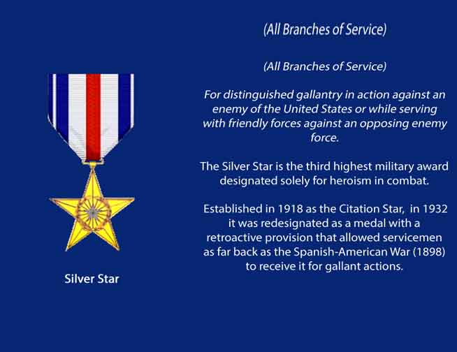 Medal of Honor, Silver Star and Distinguished Service Cross – Home of ...